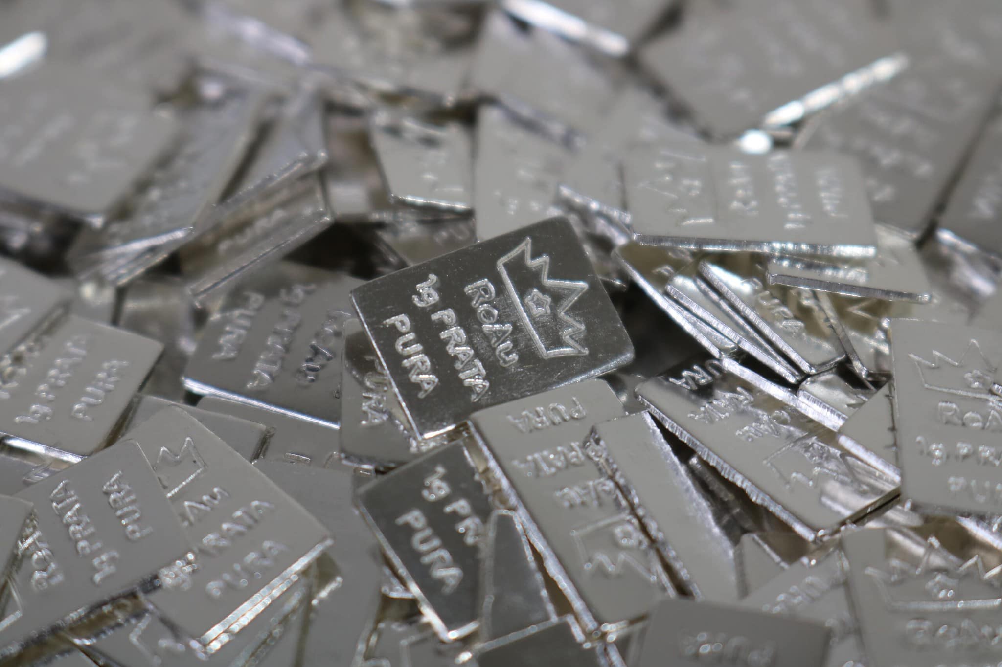 Lâmina de 1g de Prata 99,9% [R$ 9,00 o grama á vista] - Morganti's Metais