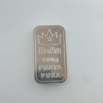 1060g – Barra de Prata 99,9% - Morganti's Metais